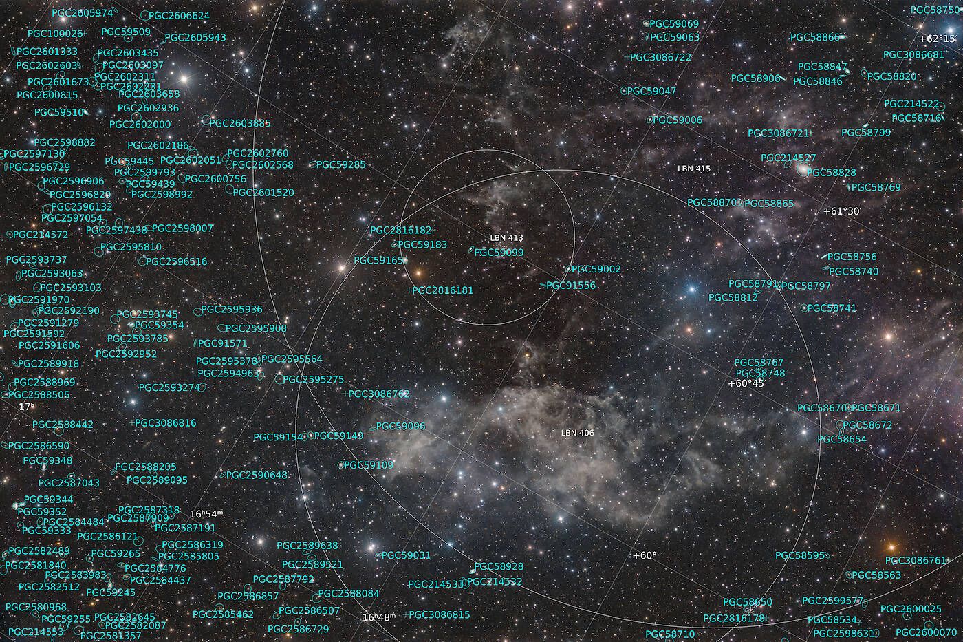LBN406, another "Bright Nebula"